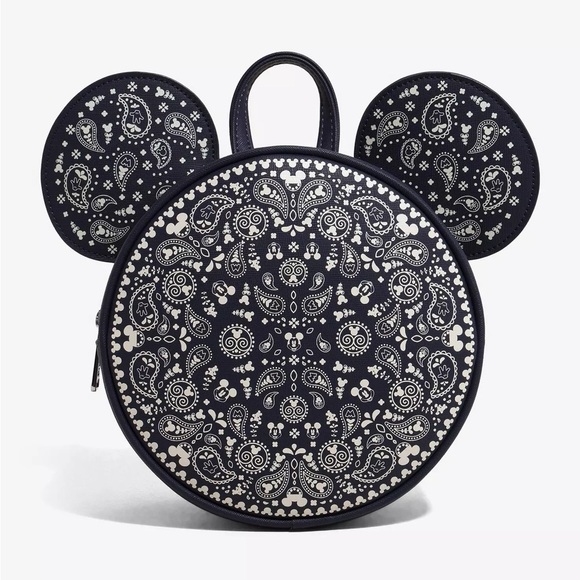Loungefly | Bags | Loungefly Disney Mickey Mouse Patterned Convertible ...